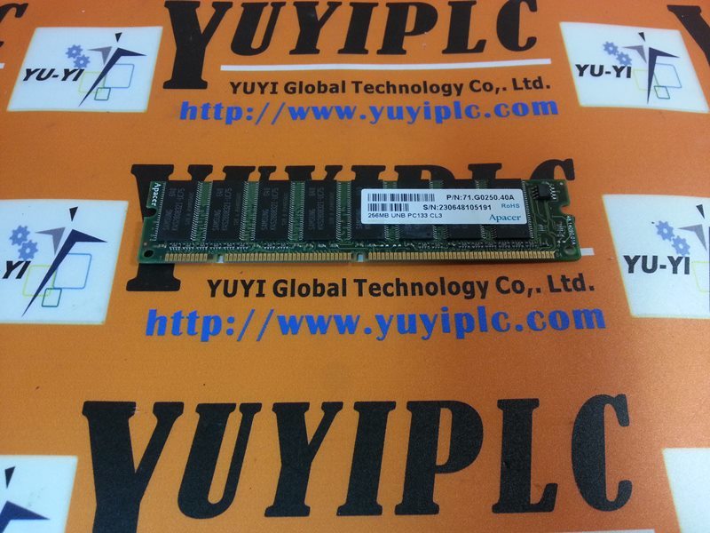 ADACER 256MB UNB PC133 CL3 SDRAM Computer Memory - 裕益科技自動化設備可程式編碼器PLC分散式控制系統DCS